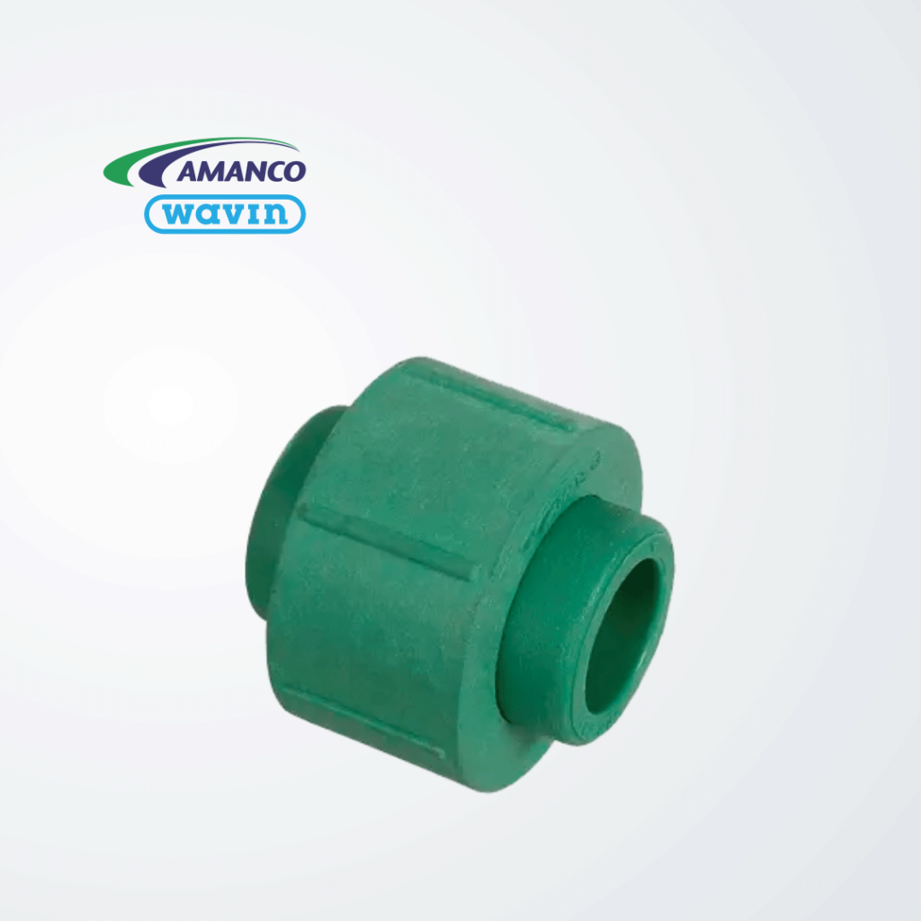 Unión doble con tuerca plástica- Fusión – Az sanitarios